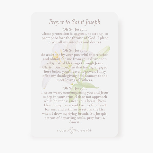 prayers for prayer card