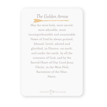 Golden Arrow Prayer Card – Crossroads Collective