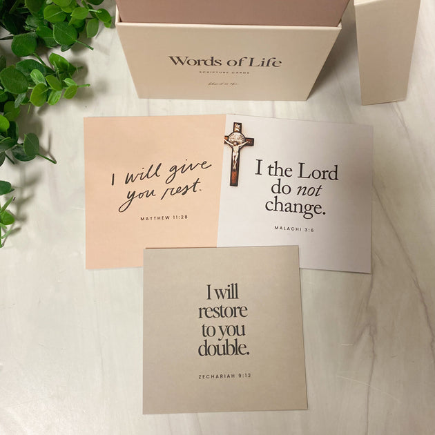 Words of Life // Bible Verse Cards – Crossroads Collective