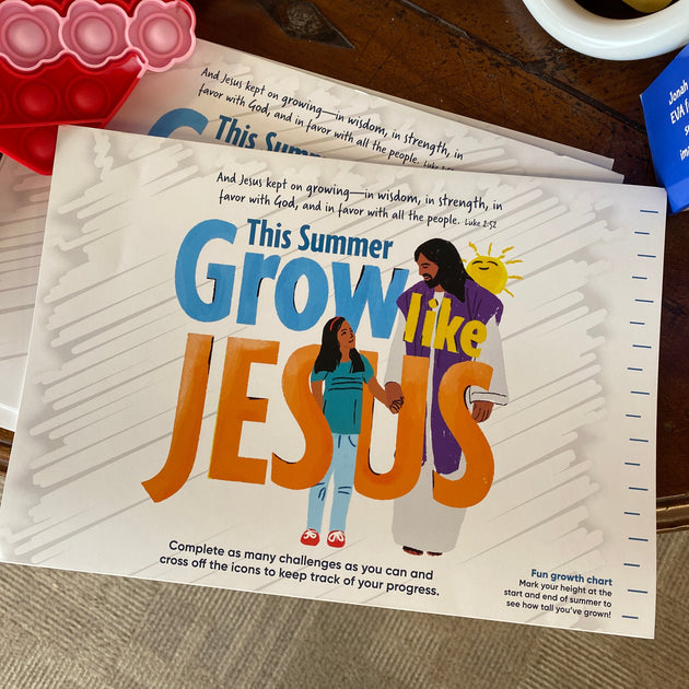 Grow Like Jesus growth chart – Crossroads Collective