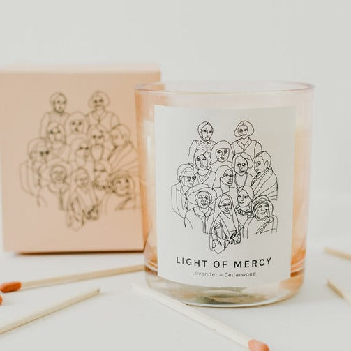 Light of Mercy Candle – Crossroads Collective