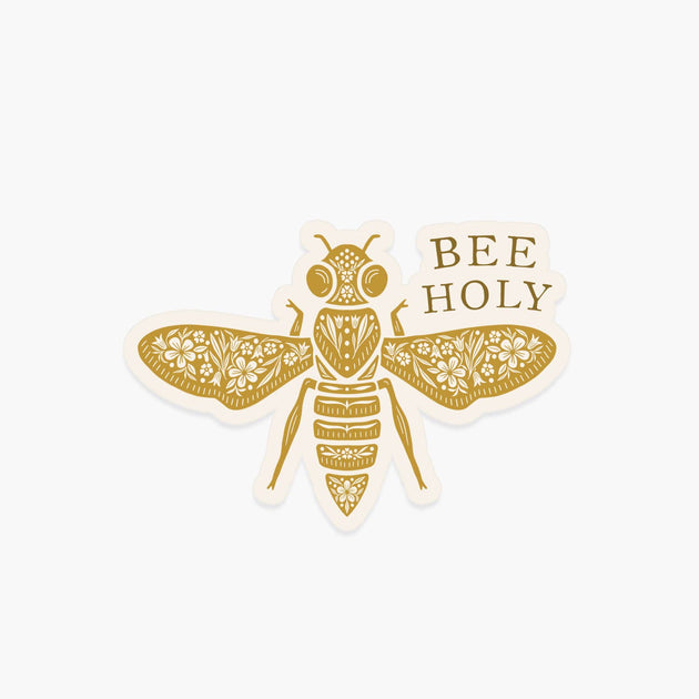 Bee Holy Vinyl Sticker – Crossroads Collective