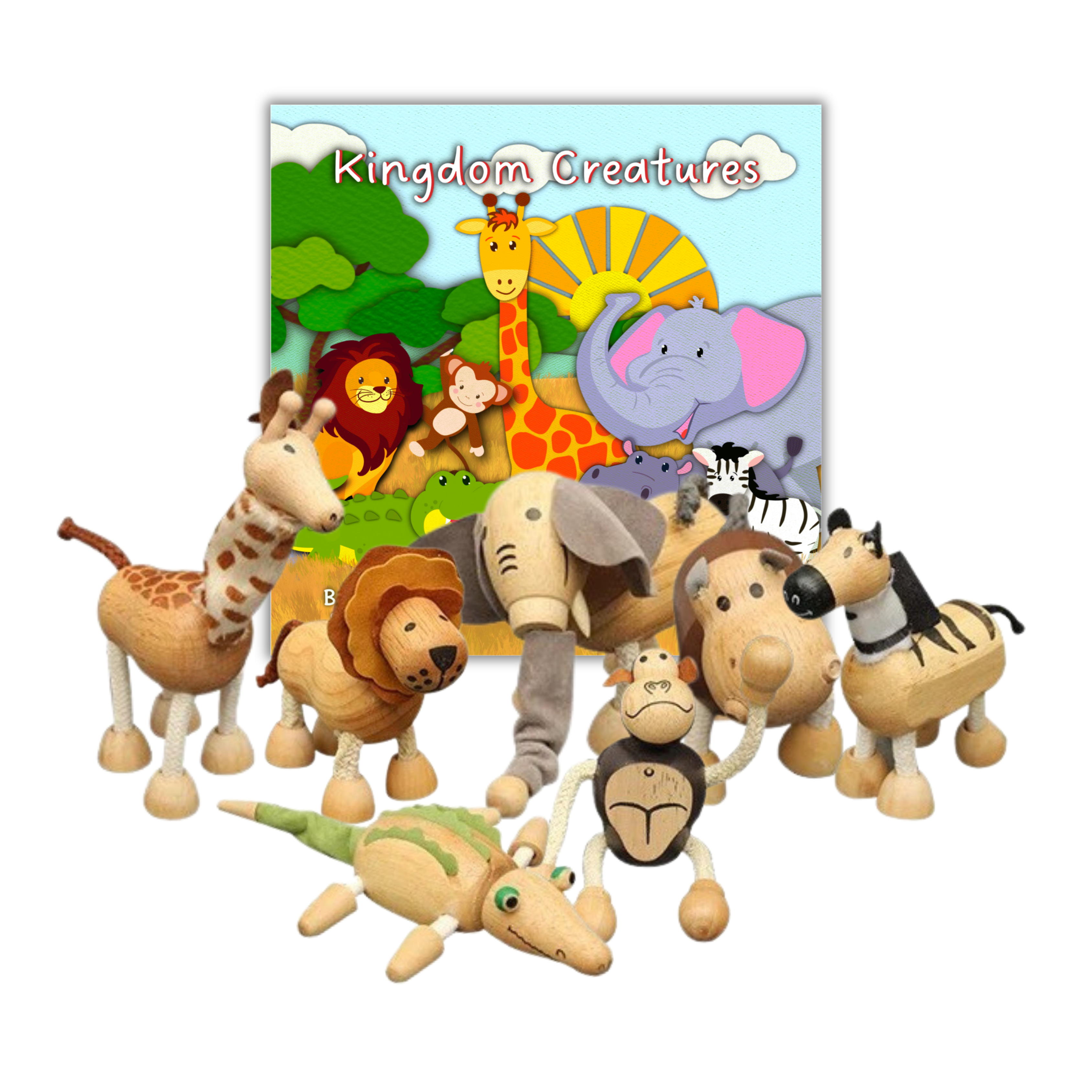 Kingdom Creatures - Sacred Safari Play & Read Set – Crossroads Collective
