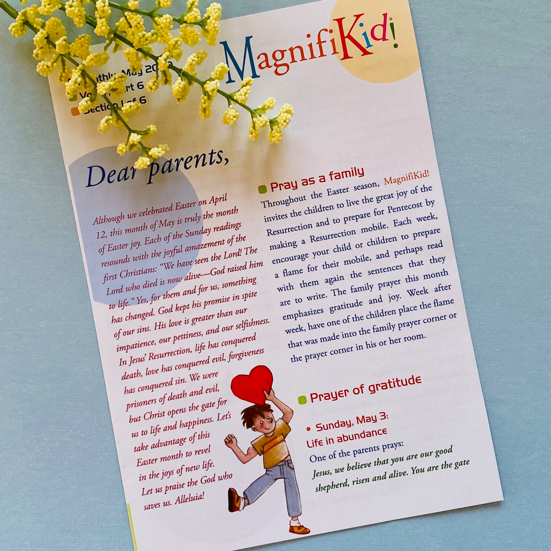 Magnificat Magnifikid! Monthly Magazine – Crossroads Collective