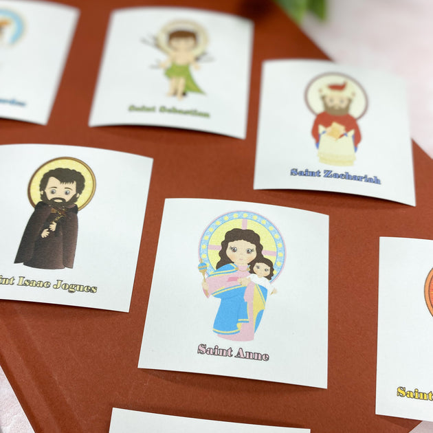 Saint Stickers | Set of 40 – Crossroads Collective
